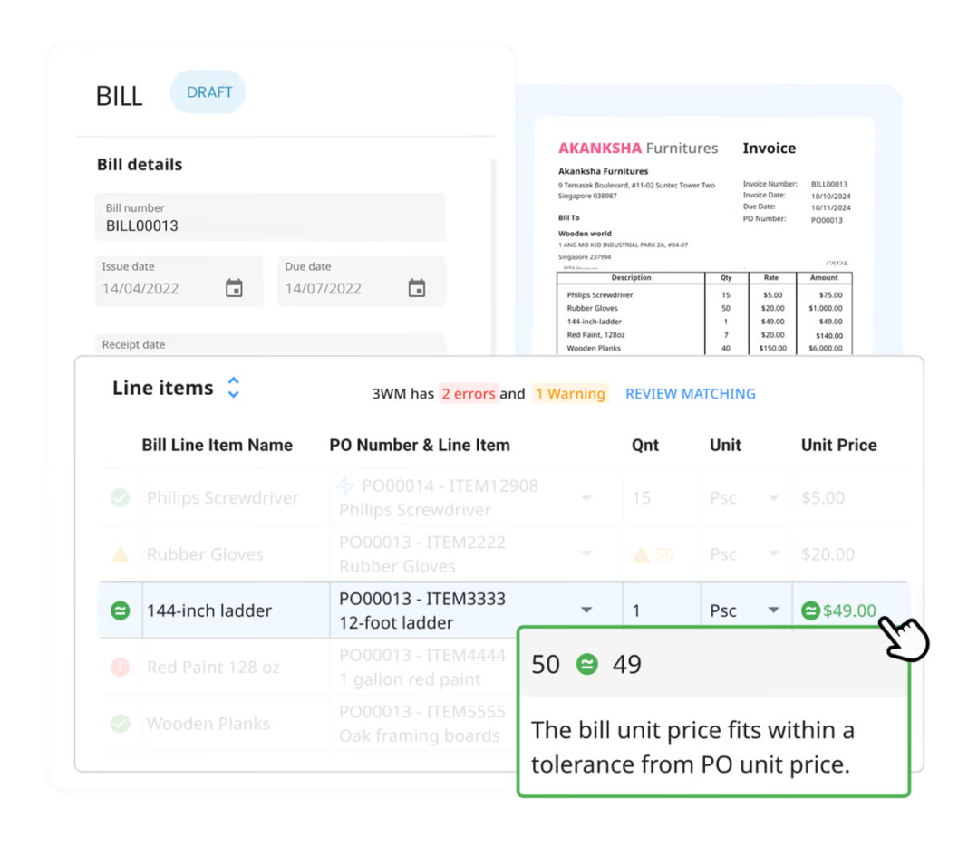 What is Purchase Order (PO) Matching in Accounts Payable?