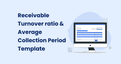 Receivable Turnover ratio & Average Collection Period Template
