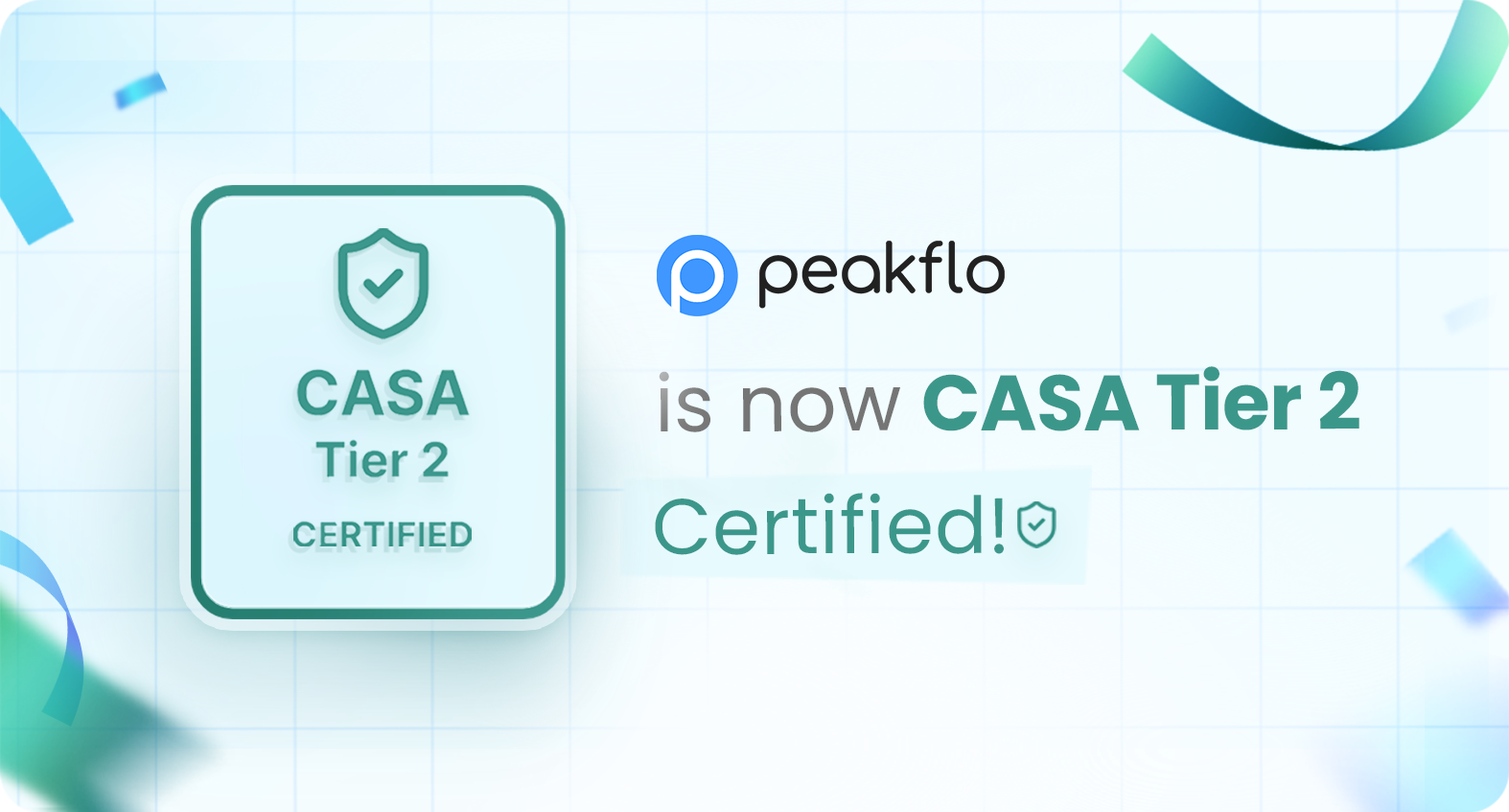 Peakflo Achieves CASA Tier 2 Certification